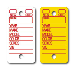 Stock Key Tags